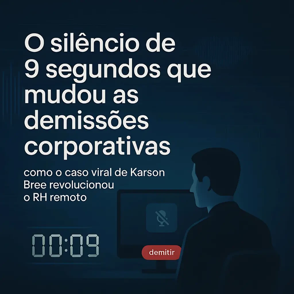O silêncio de 9 segundos que mudou as demissões corporativas: como o ...